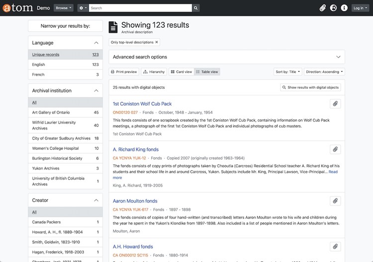 Access to Memory Hosting & Andornot Consulting